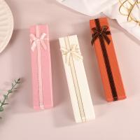 China Hairpin Gift Box Necklace Bracelet Jewelry Packaging Box Birthday Gift Creative Bow Gift Box for sale