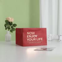 China Custom Paper Box Hot Stamped Square Gift Bag Ideal For Festival Flowers Cosmetics & Gifts for sale