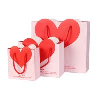 China Love Gift Bag Unique Design Gift Packaging Bag Birthday Paper Bag Jewelry Handbag for sale