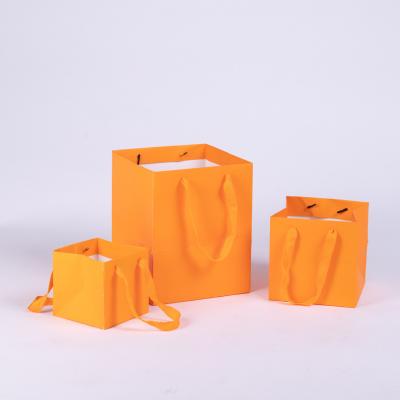 China Paper Shopping Bags Gift Bag Packaging For Potted Succulents Honey & More for sale