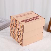 China Printed Corrugated Paper Box, Corrugated Custom Clothing Packaging Express Airplane Box Thickened for sale