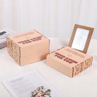 China Printed Corrugated Paper Box, Corrugated Custom Clothing Packaging Express Airplane Box Thickened for sale