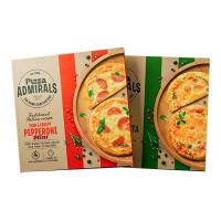 China PIZZA Takeaway Boxes Premium Kraft Corrugated Packaging Pizza Pattern Printing Eco Friendly Thickened Pizza Boxes for sale