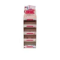 China Cosmetic And Daily Necessities Paper Shelves, Food And Beverage Corrugated Paper Display Racks for sale