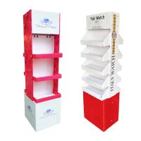China Custom Corrugated Paper Display Cabinet Snack Paper Shelf Environmentally Friendly Display for sale