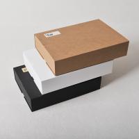 China Customized Kraft Paper Food Packaging Box Drawer-Style Retro Gift Box Biscuit Cake Box for sale