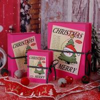 China Creative Christmas Book Gift Box Exquisite Christmas Tree Packaging Gift Box Christmas Box for sale