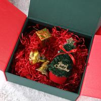 China Flip-Top Exquisite Christmas Gift Box Souvenir Gift Box Scarf Christmas Eve Gift Packaging Box for sale