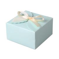 China White Cardboard Soap Handmade Gift Square Gift Box Spot Simple Baked Candy Folding Paper Box for sale
