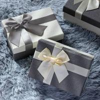 China Gift Box Gift Box Customized Birthday Gift Box Lipstick Exquisite Bow Hot Stamping Gift Box for sale