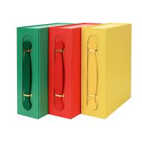 China Folding Gift Box Custom Gift Box Ideal For Various Gift Products With Optional Handle for sale