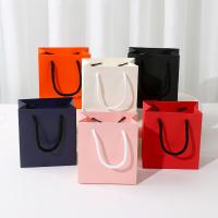 China Solid Color Jewelry Handbags Thickened Jewelry Gift Packaging Bags Holiday Jewelry Handbags for sale