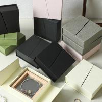 China Double-Opening Jewelry Gift Box Crystal Bracelet Packaging Box Ring Necklace Brooch Jewelry Packaging Box for sale