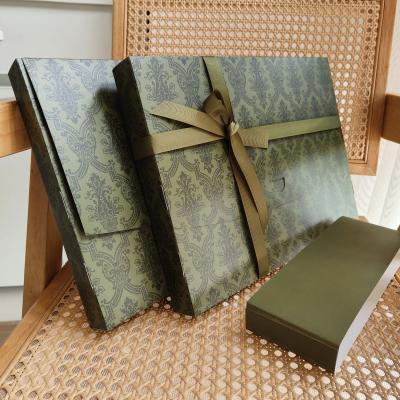 China Custom Printed Paper Boxes Ideal For Packaging Pajamas Underwear Scarves Outerwear Dresses As Birthday Gifts for sale