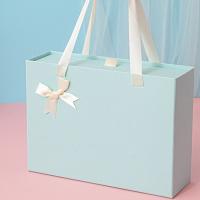 China New Spot Light Blue Drawer Water Cup Gift Box Simple Cosmetics Gift Box Birthday Gift Box for sale