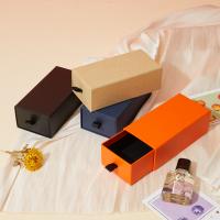 China Black Glasses Box Drawer-Type Kraft Paper Packaging Box Pull-Out Custom Lipstick Sunglasses Gift Box for sale