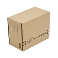 China Zipper Mailer Box Self Adhesive Tear Strip Cosmetic Packaging Moisture Proof Fragile Protection Eco Friendly Corrugated Shipping Box for sale