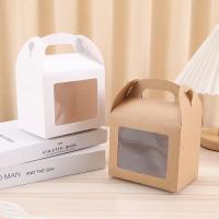 China Window Hand-Held Horn Box Party Festival Candy Biscuit Small Gift Bag Souvenir Packaging for sale