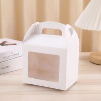 China Window Hand-Held Horn Box Party Festival Candy Biscuit Small Gift Bag Souvenir Packaging for sale