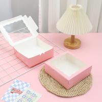 China Windowed Gift Boxes For Weddings Parties And Gifting Pastries Available In Art Paper And Kraft Paper Options for sale
