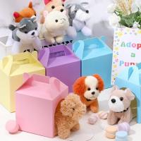 China Cross-Border Doll Solid Color Packaging Paper Box Party Foldable Snack Gift Box for sale