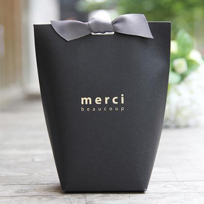 China Gold Foil Stamped Kraft Paper Gift Boxes Minimalist Folding Boxes For Premium Small Gifts Business Presents & Elegant Packaging for sale