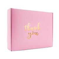 China Custom Printed Corrugated Boxes Aircraft Boxes Shipping Cartons Shirt Boxes With Gold Foil & UV Finishes for sale