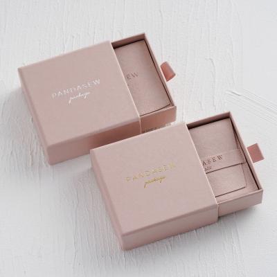 China Jewelry Premium Drawer Box Set Luxury Jewelry Organizers Ribbon Pull Drawers Velvet Lined Interiors for sale