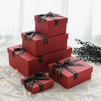 China New Year Gift Custom Packaging Boxes Top And Bottom Lid Scarf Gift Boxes Factory Wholesale for sale