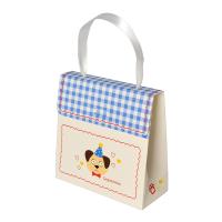 China Cartoon Hand-Held Gift Box Cute Cartoon Baking Cookies And Candies Folding Packaging Box for sale