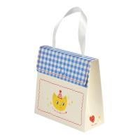 China Cartoon Hand-Held Gift Box Cute Cartoon Baking Cookies And Candies Folding Packaging Box for sale