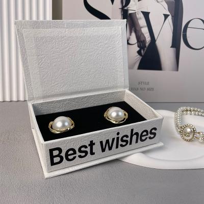 China Book Style Jewelry Box Ins Flip top Storage Case Vintage Ring Necklace Organizer Decorative Book Shaped Design for sale