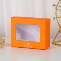 China Factory birthday gift boxes Valentine's Day gift carton boxes windowed lid boxes souvenir skylight gift boxes for sale