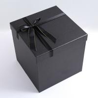 China Square Cardboard Gift Box With Top And Bottom Lid Gift Box For Clothing And Gift Packaging for sale