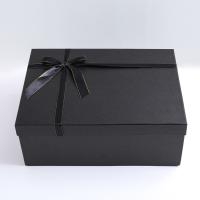 China Square Cardboard Gift Box With Top And Bottom Lid Gift Box For Clothing And Gift Packaging for sale