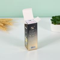 China Custom White Cardboard Cosmetic Foldable Box Printed Logo Packaging For Skincare & Beauty Products for sale