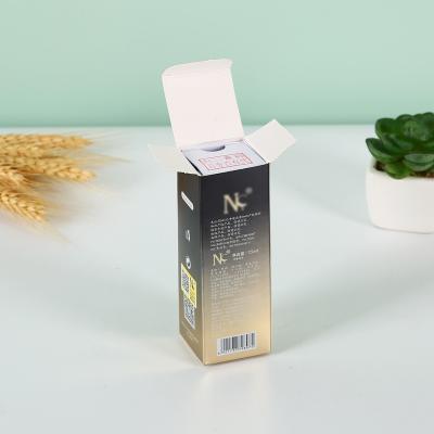 China Custom White Cardboard Cosmetic Foldable Box Printed Logo Packaging For Skincare & Beauty Products for sale