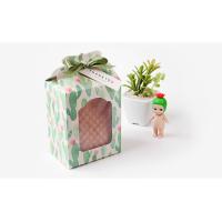 China Foldable Windowed Transparent PVC Gift Box Customizable Colorful Gift Packaging Box for sale