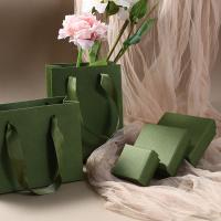 China Vintage Green Jewelry Packaging Boxes For Necklaces Earrings Rings Bracelets And Gift Boxes Wholesale for sale