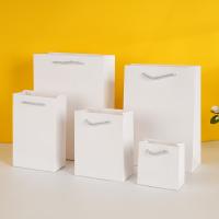China Specialty Paper Clothing Store Tote Bags Gift Tea Shopping Packaging Bags Custom-Made for sale