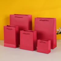 China Specialty Paper Clothing Store Tote Bags Gift Tea Shopping Packaging Bags Custom-Made for sale