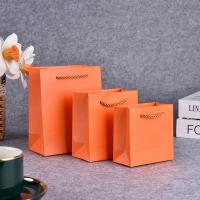 China Thickened White Cardboard Bags Gift Bags Clothing Store Tote Bags Custom Advertising Paper Bags for sale