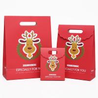 China Christmas Gift Bags Paper Bags Christmas Eve Gift Tote Bags Large Gift Wrapping Bags for sale