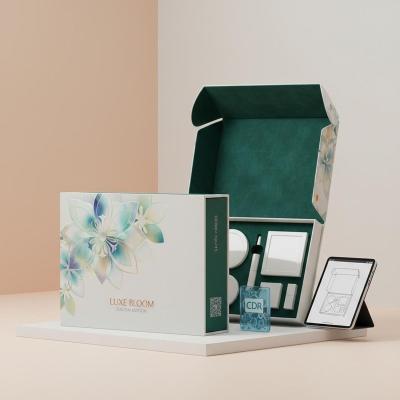 China Customized Cosmetic Packaging Box Incorporating CDR File Providing Custom Design Options and Durable Packaging Materials for sale