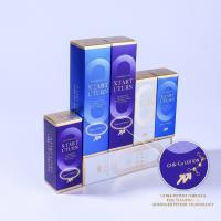China Embossed 3D Raised Logo Debossed Pattern Custom Cosmetic Paper Packaging Box for Luxury Skincare Brand Identity for sale