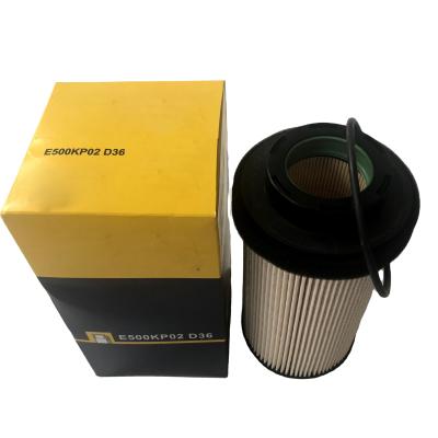 China Truck Model truck Inner Diameter 43mm Genuine Parts Run-in Engine Fuel Filter E500KP02 D36 for sale