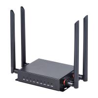 China 300Mbps WS988 Unlock 4G Wifi Router Black Metal Shell Rj45 Port for sale