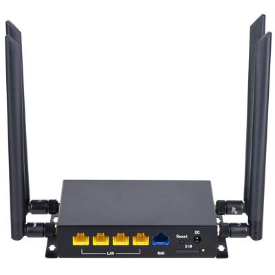 China 300Mbps WS988 Unlock 4G Wifi Router Black Metal Shell Rj45 Port for sale