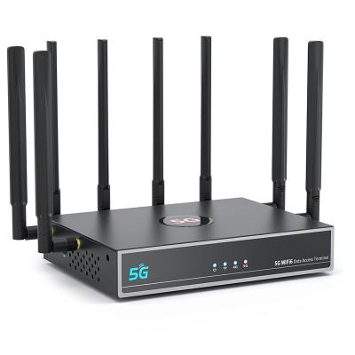 China M43 5g Cpe Lte Router 3000Mbps Gigabit WAN LAN Port Cpe Sim Router for sale