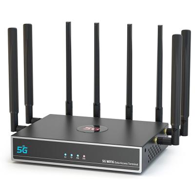 China Cpe Cpu Mt7981+Sdx62 5g Router Wifi 6 Gigabit for sale